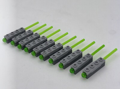 LEGO Launcher 10 Spring Shooters 15301 With 10 Green Projectiles 15303 ...
