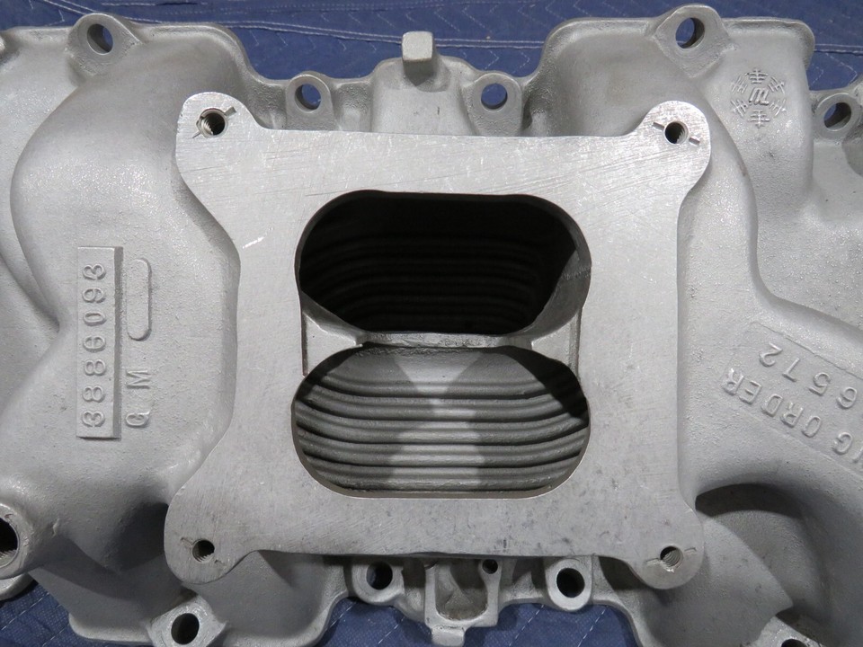 L67-68 GM Alum Rect Port Intake Manifold #3886093--L88 427/430HP--Prof ...