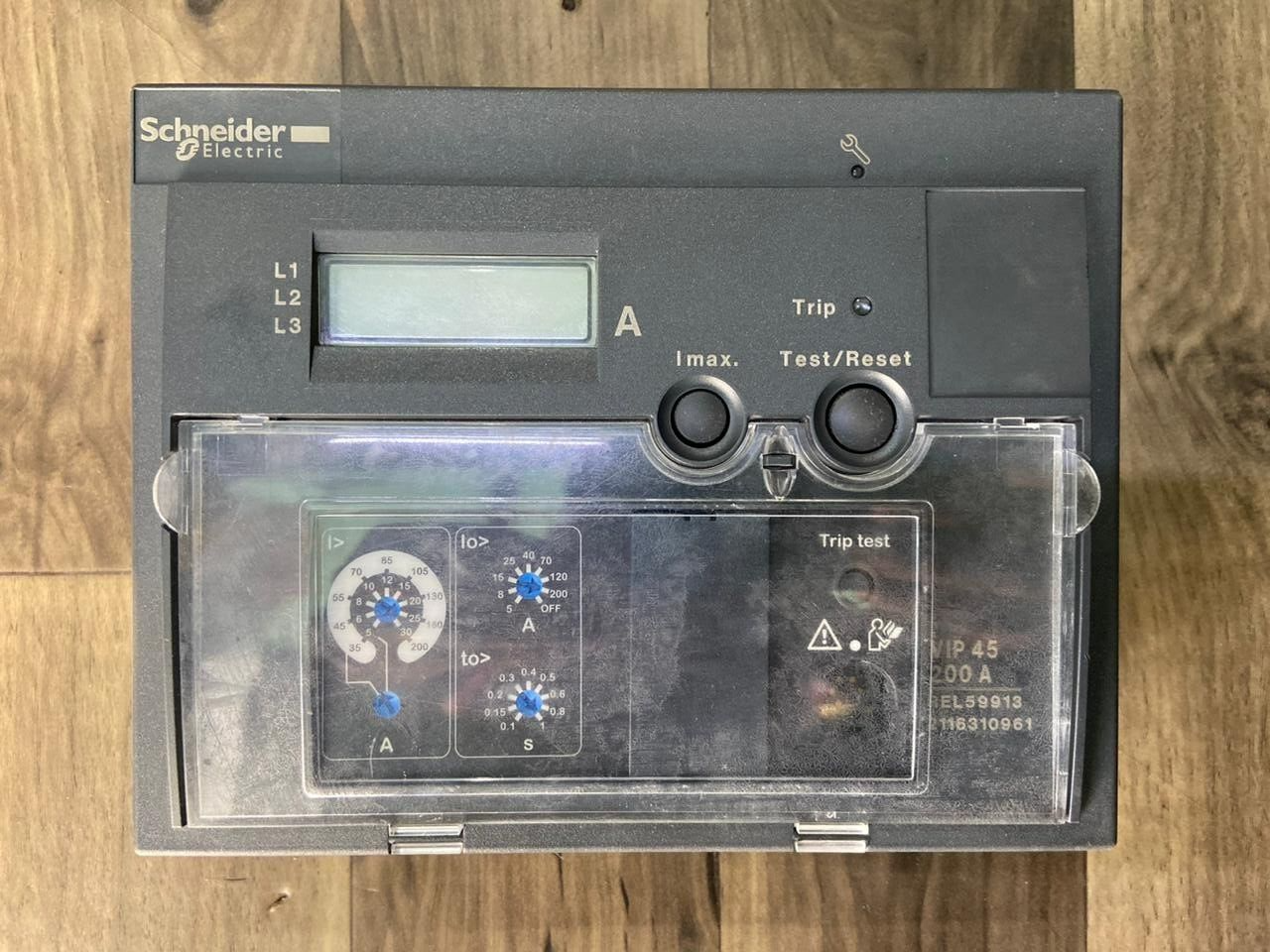 Schneider Electric VIP45 REL59913 Electric Protection Relay 200 Amp | eBay