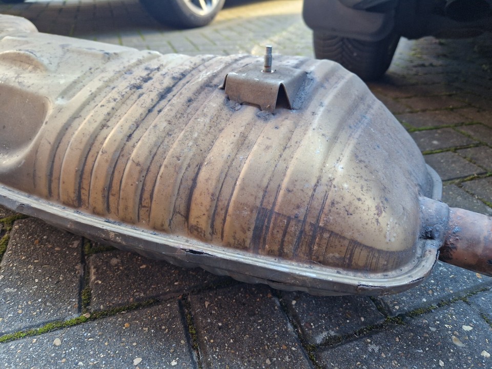 Porsche Boxster 986 2.7 facelift Exhaust Back Box Muffler with CRIOS ...