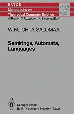 Semirings, Automata, Languages | eBay