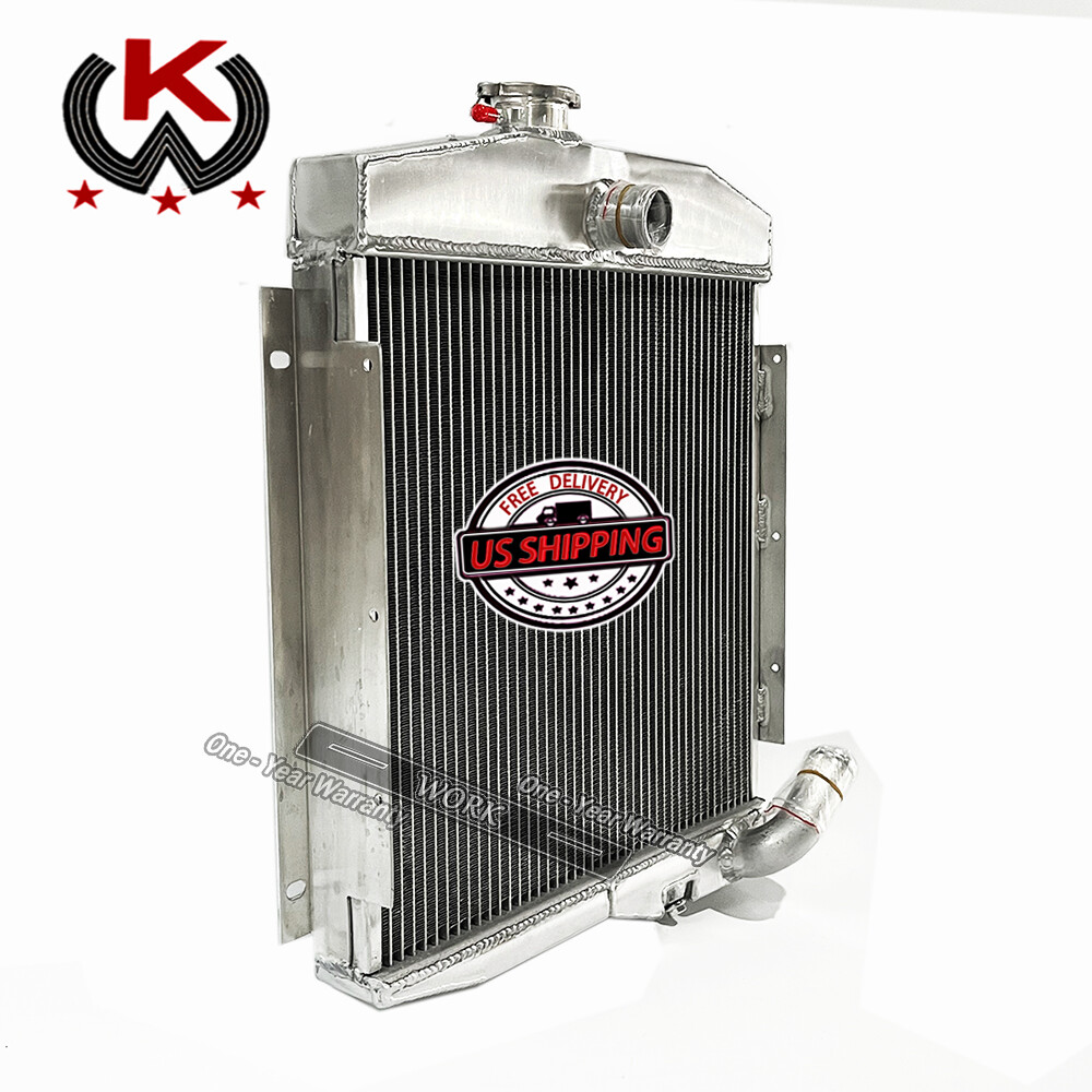 Cooling Radiator for 1965-1971 66 67 68 69 70 71 Jeep CJ5 CJ5A 3.7L ...