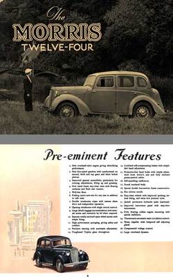 Morris 1937 - The Morris Twelve Four | eBay