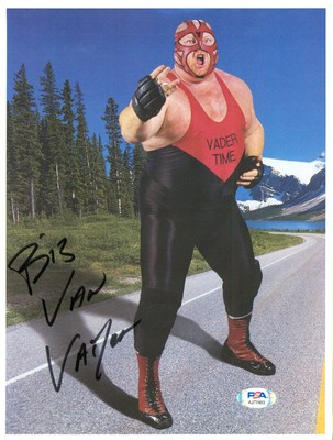 Vader signed 8x10 Photo (w/ PSA) | eBay