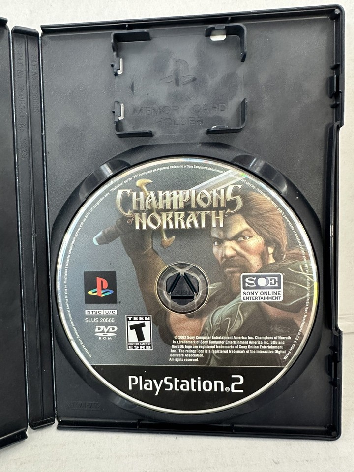 Champions of Norrath: Realms of EverQuest Playstation 2 Untested No ...