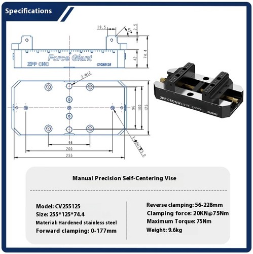 Four-axis Bridge Plate CNC Fixture Turntable Block Four-axis Self ...