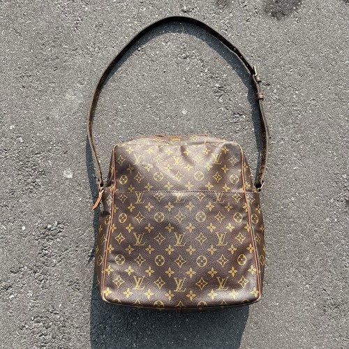 Vintage 1970s Louis Vuitton Monogram Messenger Bag - Eclair Zippers | eBay