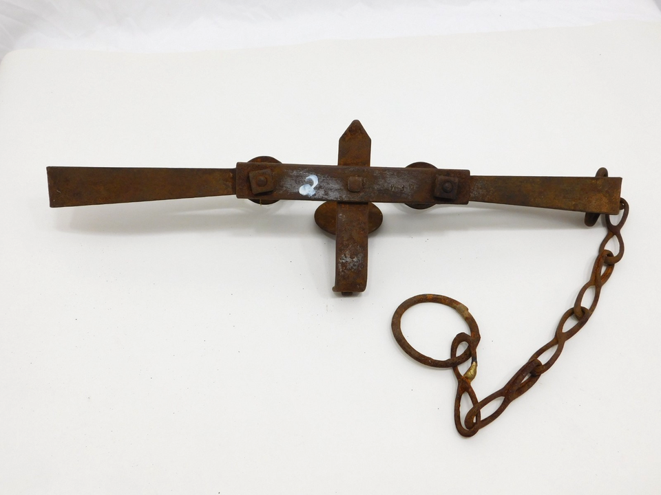 #2 NEWHOUSE ONEIDA VINTAGE DOUBLE LONG SPRING FOOTHOLD TRAP ANIMAL ...