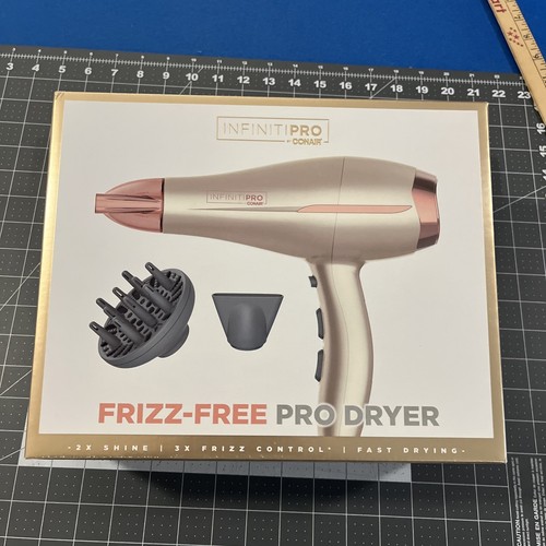 Conair Infiniti Pro Hair Dryer Frizz-Free All Hair Types Model 750N ...