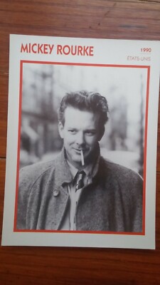 MICKEY ROURKE fiche cinéma carte lobby card actor movie 1992 | eBay