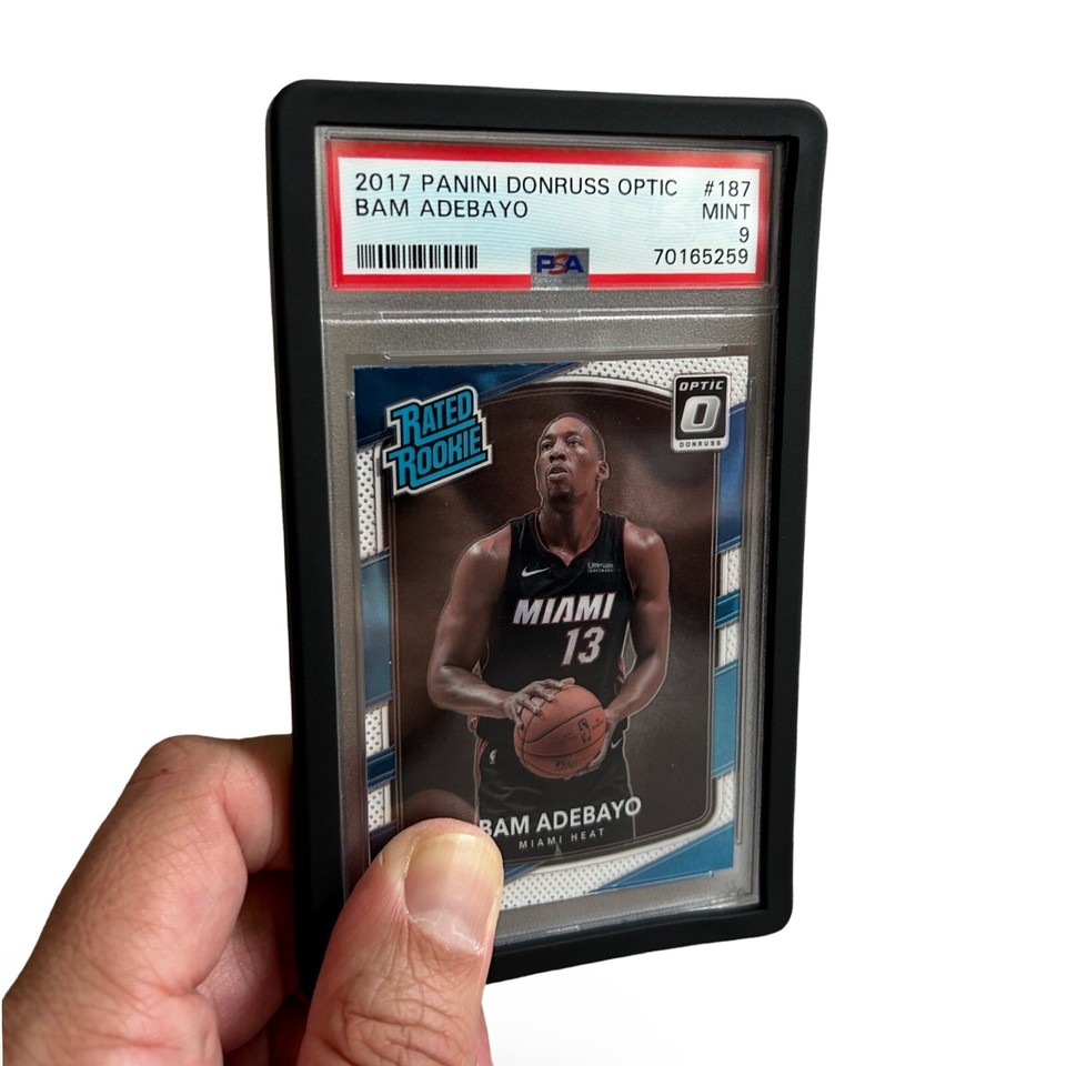 PSA Graded Card Slab Silicone Bumper Guard Protector Skin - Black 🔥 | eBay