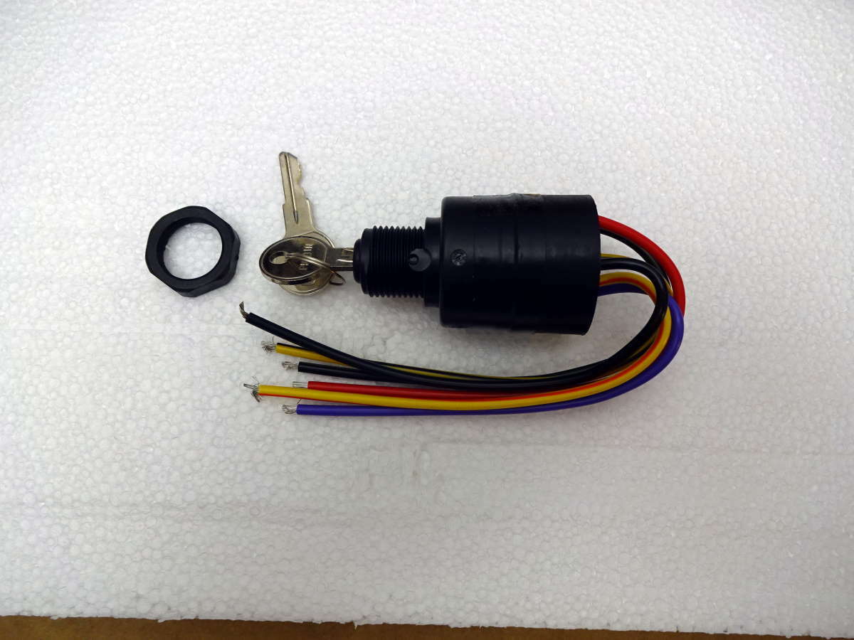 MERCURY MARINER 6 WIRE POTTED KEY SWITCH MAGNETO PUSH TO CHOKE 17009A2 ...