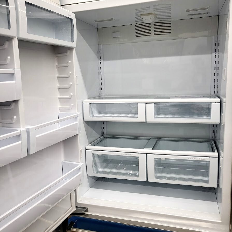 VIKING 36" BOTTOM FREEZER LEFT HINGE REFRIGERATOR STAINLESS STEEL | eBay