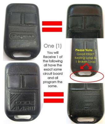 Chapman Keyless remote key control entry fob transmitter clicker opener ...