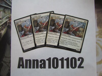 Sunblade Angel x4 4x, War of the Spark White MTG | eBay