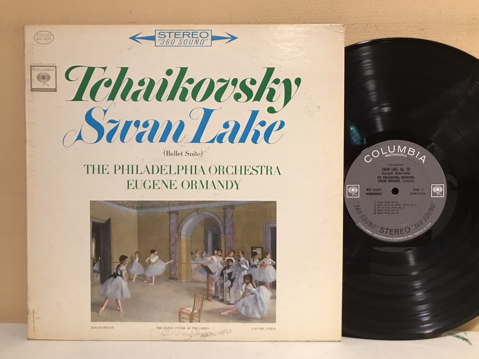 Tchaikovsky Swan Lake OP. 20 The Philadelphia Orchestra & Eugene Ormandy LP | eBay