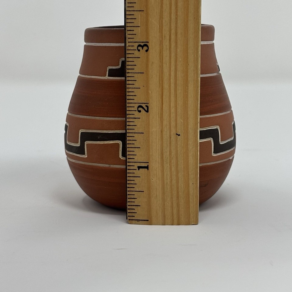 Handmade Mexican Art Pottery Aztec Southwest Native Decor Unsigned ...