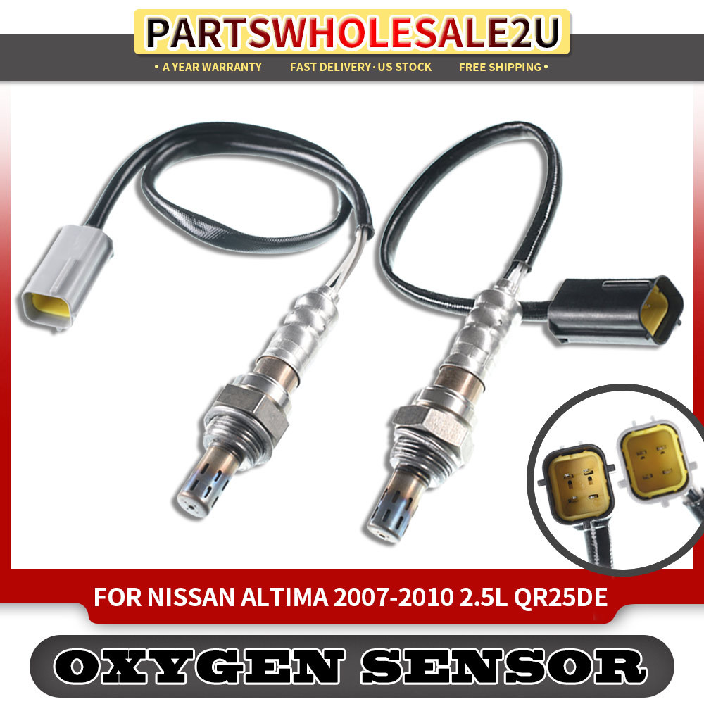2x Center and Downstream O2 Oxygen Sensors for Nissan Altima 2007-2013 ...