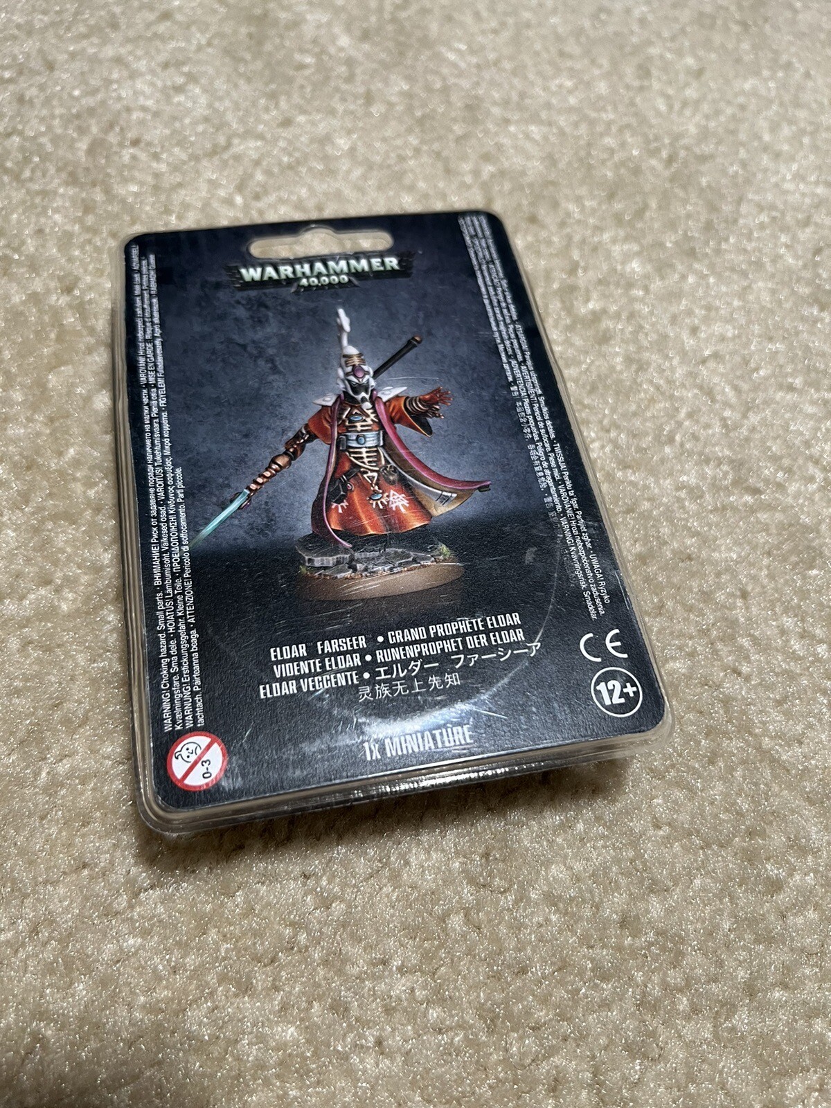 Warhammer 40k Aeldari Farseer with Singing Spear Craftworlds Eldar NEW | eBay