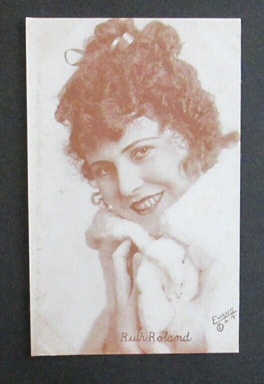 Ruth Roland Actress Hollywood Movie Arcade Exhibit Card | eBay