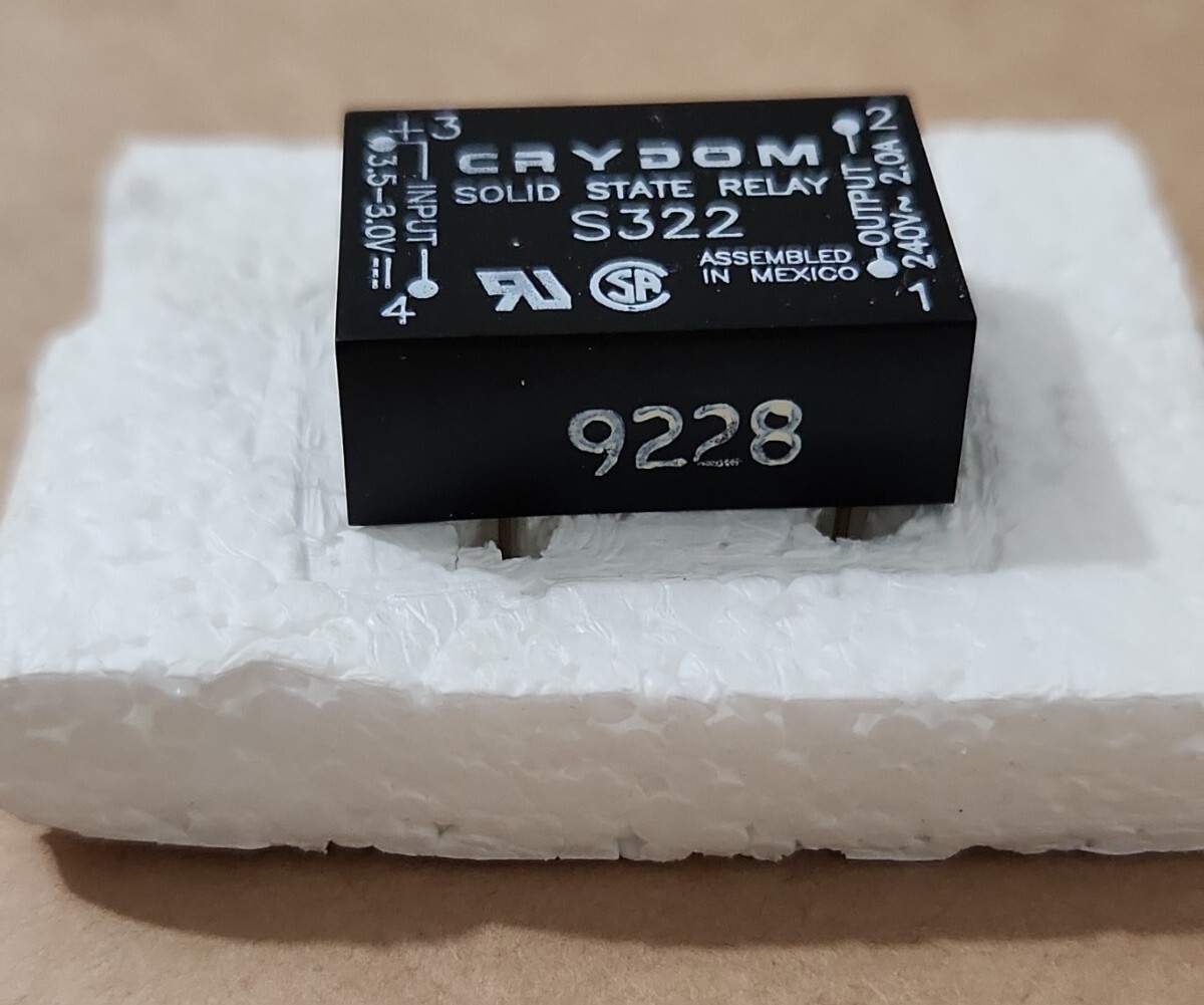 *NEW SURPLUS* Crydom S322 Solid State Relay Input: 3.5-3V Out: 240V ...