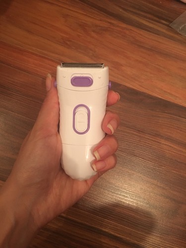 Tesco Wet & Dry Ladyshave LSWD14 Lady Female Body Battery Travel Shaver ...