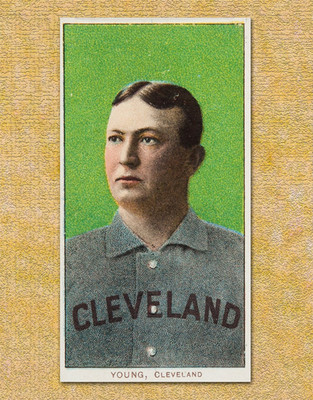 1909-11 Cy Young Cleveland Baseball Card 11 x 14" Photo Print | eBay