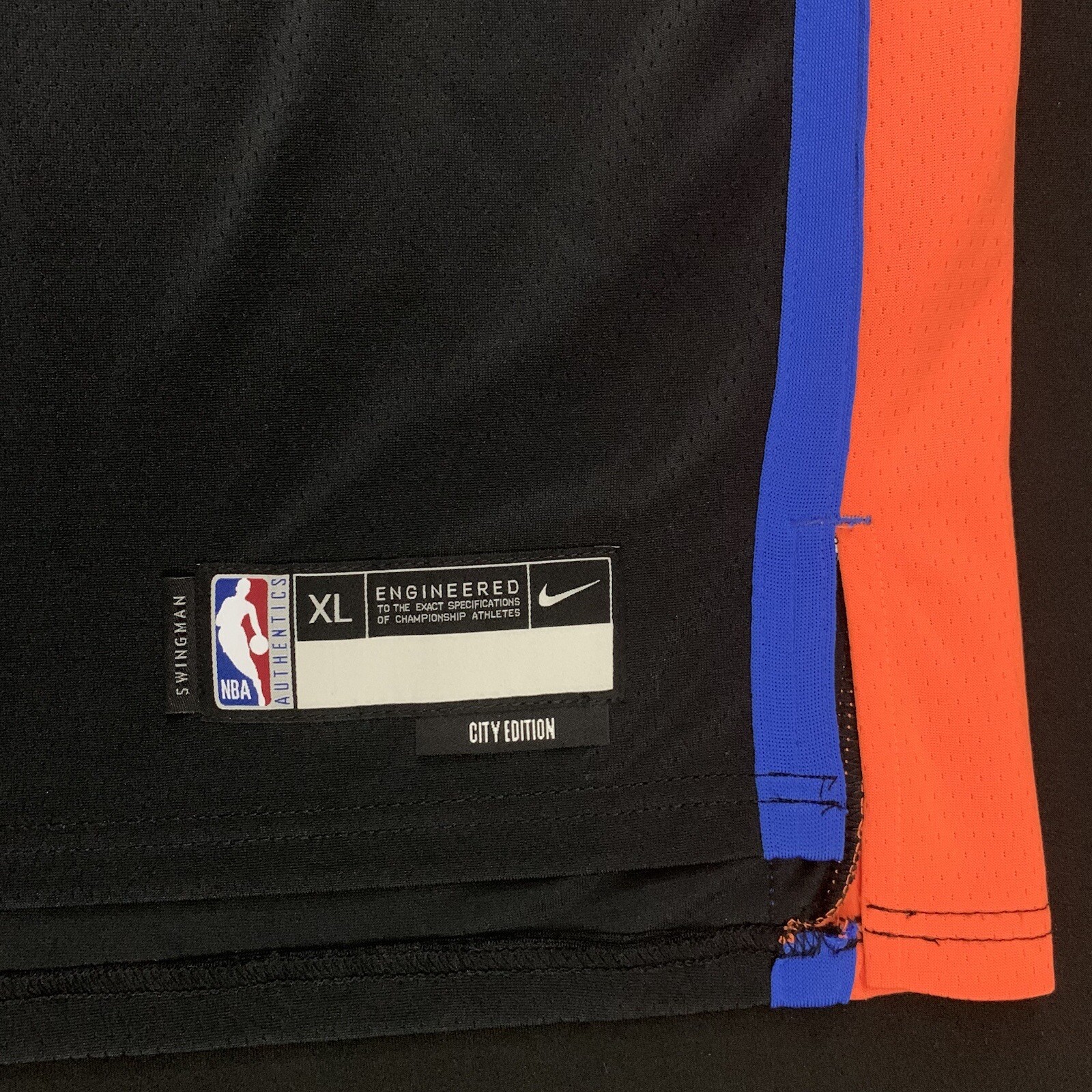 NWT Nike RJ Barrett New York Knicks #9 Black City Swingman Jersey Youth ...