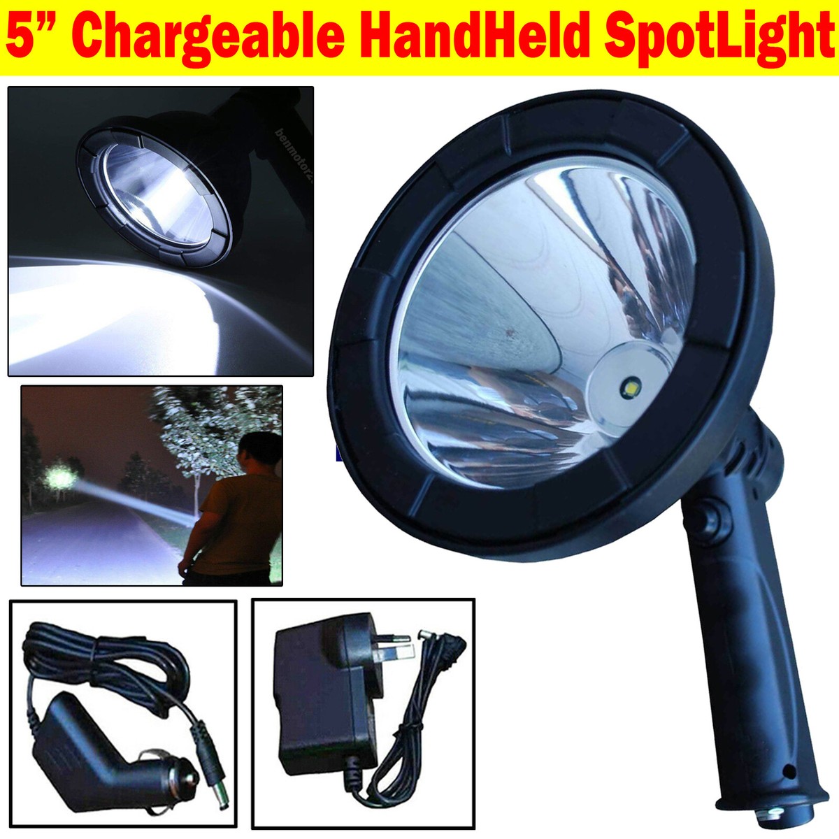 Rechargeable Handheld Spotlights