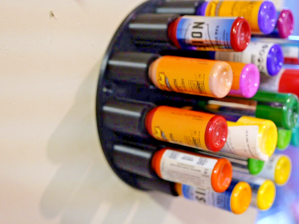 Tattoo ink 1oz/ 2oz bottle holder Wall Mountable Artist Must Have ...