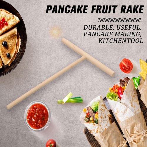 1X Crepe Maker Tool Pancake T-Shape Spreader Maker Tool Batter Stick ...