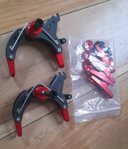 Ciamillo L8 Ultra Carbon/Titanium Long Reach 55mm Rim Brake Calipers ...