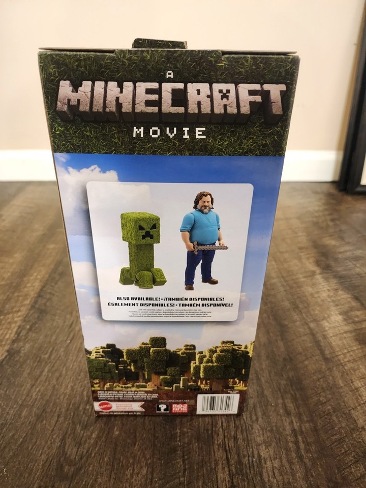 Minecraft Movie STEVE Action Figure 12 Inch Mojang Mattel NEW IN BOX | eBay