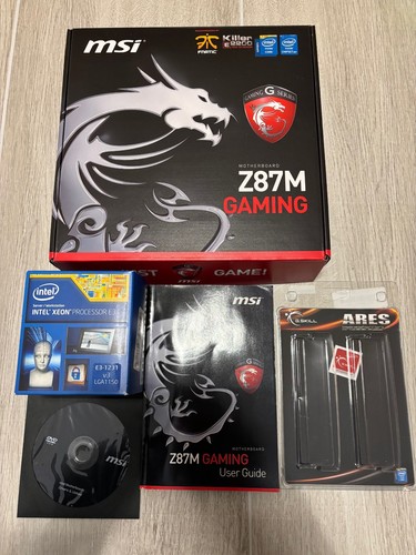Mainboard Bundle MSI Z87 Gaming + XEON E3-1231 (i7 4770) + 16GB GSkill ...