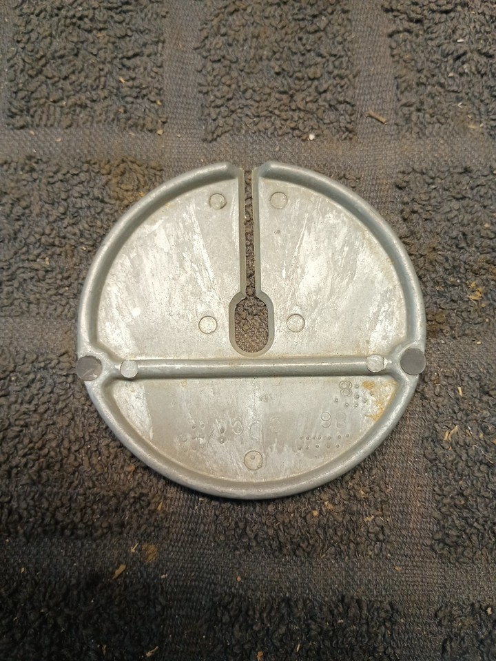 Table Insert Shopsmith Magna 18" Jigsaw Original Aluminum FITS ONLY ...