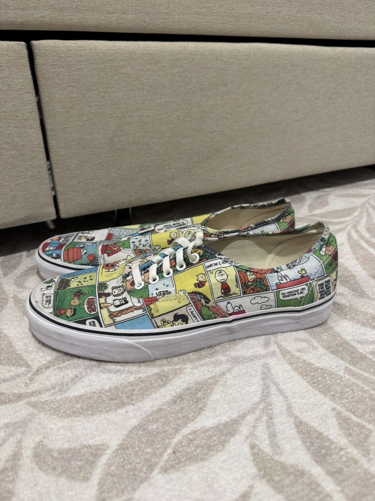 Vans x Peanuts Snoopy Collab Authentiv Size 12 - Gem