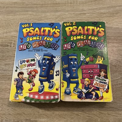 Psalty's Volume 1 & 2Songs for Lil Praisers VHS BIBLE CHILDRENS ...