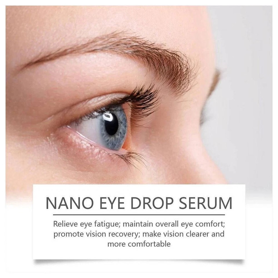 Nano Eye Drops Serum, Natural Nano Lubricant Eye Drops for Dry Eye ...