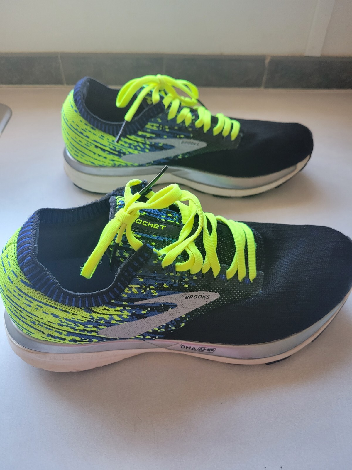 Size 7.5 - Brooks Ricochet DNA Amp Blue/Gray 2020 for sale online | eBay