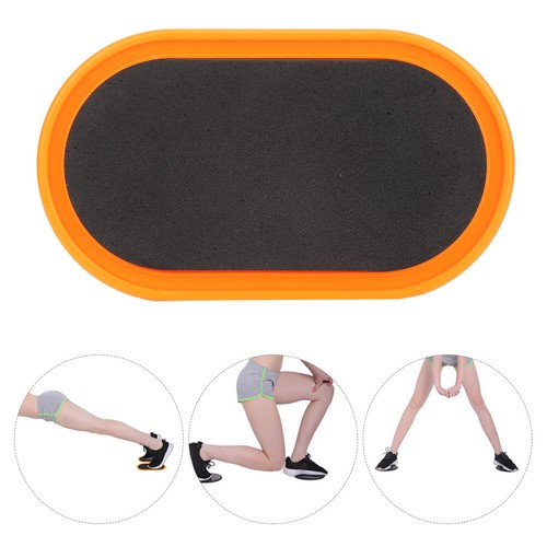 2Pcs Oval Yoga Sliding Disks Sports Fitness Disc Training Slider ...