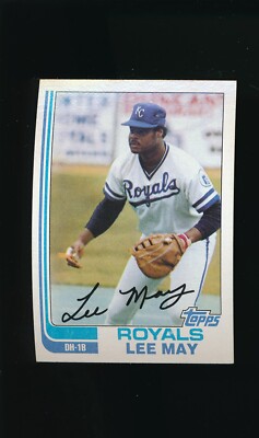 1982 Topps #132 Lee May * DH-1B * Kansas City Royals * EX-MT/NM * | eBay