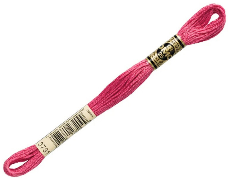 DMC® Embroidery/X-Stitch Floss #3607-4520, B5200, E168, E3852 8.7yd ...