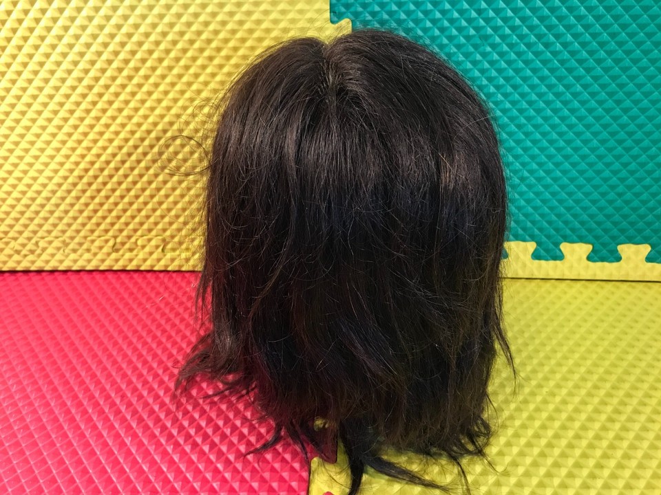 Burmax Cosmetology Mannequin Head Real Hair Dylan with Mustache and ...