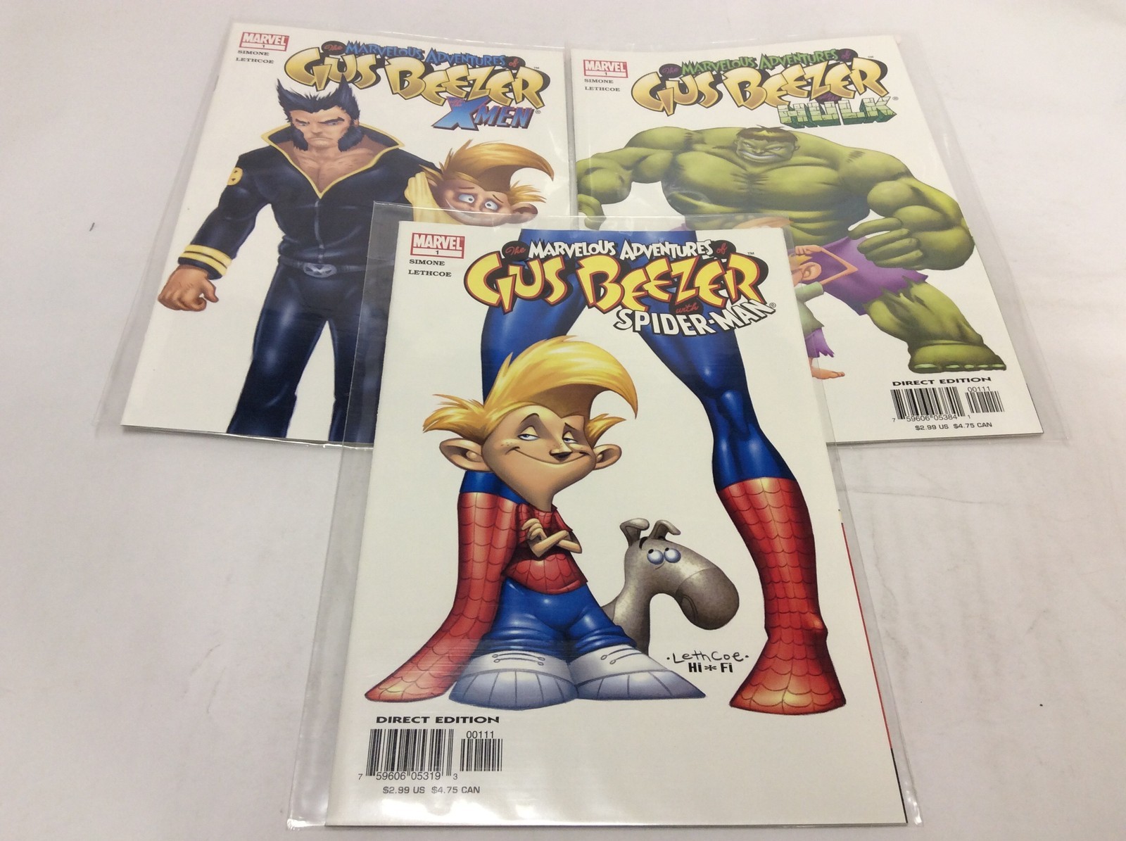 Marvelous Adventures of Gus Beezer #1 (Marvel/03158) COMPLETE SET LOT ...