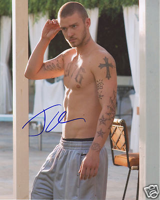JUSTIN TIMBERLAKE AUTOGRAPH SIGNED PP PHOTO POSTER 4 | eBay UK