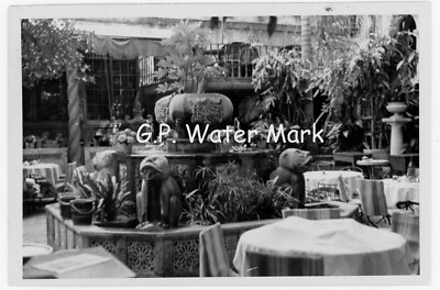 1936 Mission Inn Spanish Patio Water Fountain Riverside California ...