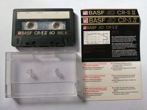BASF CR-S II 60 IEC II Audio Kassette MC Cassette #7c | eBay.de