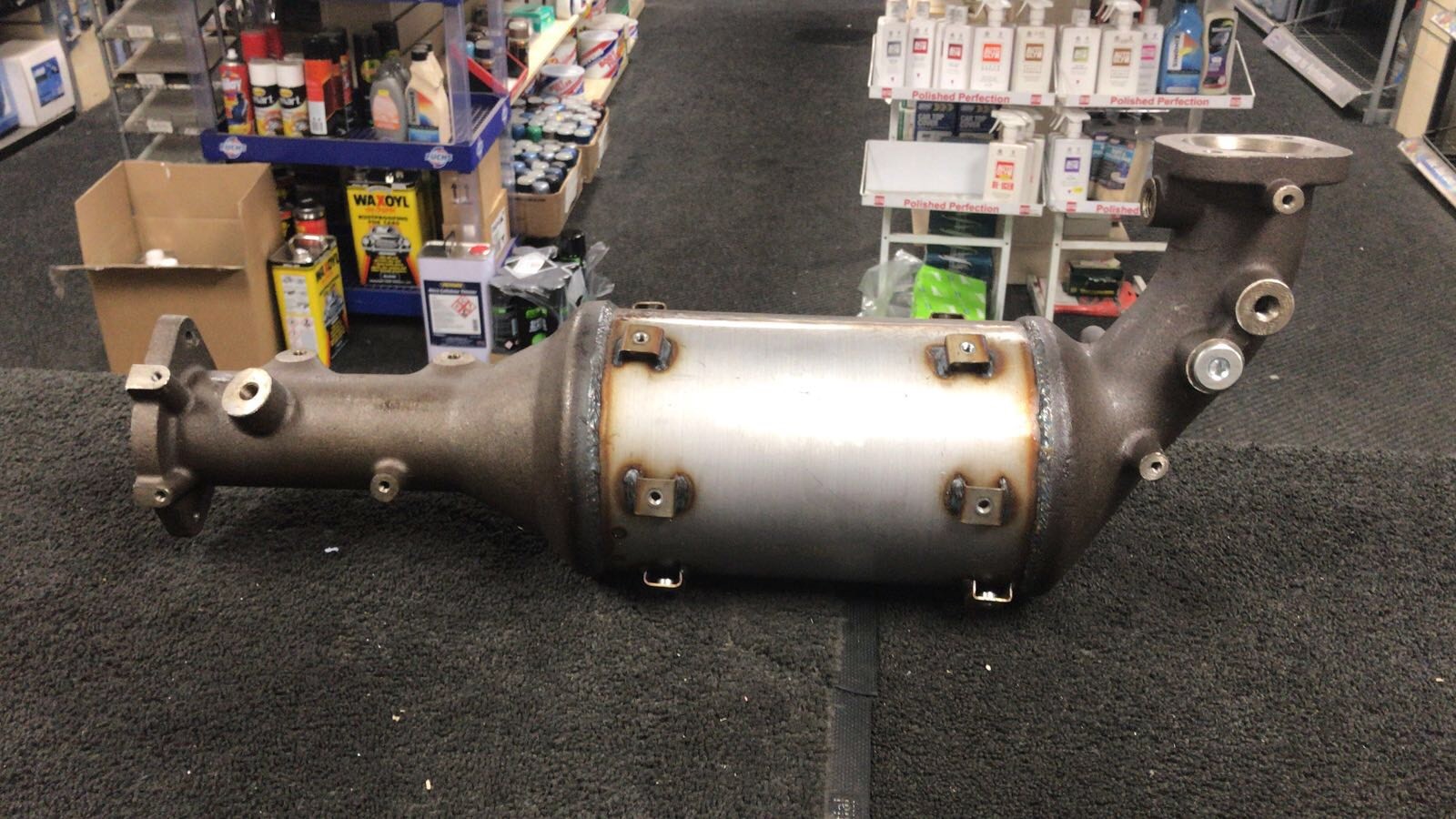 DPF DIESEL PARTICULATE FILTER FITS NISSAN NAVARA D40 2.5 DCI 06-2010 ...