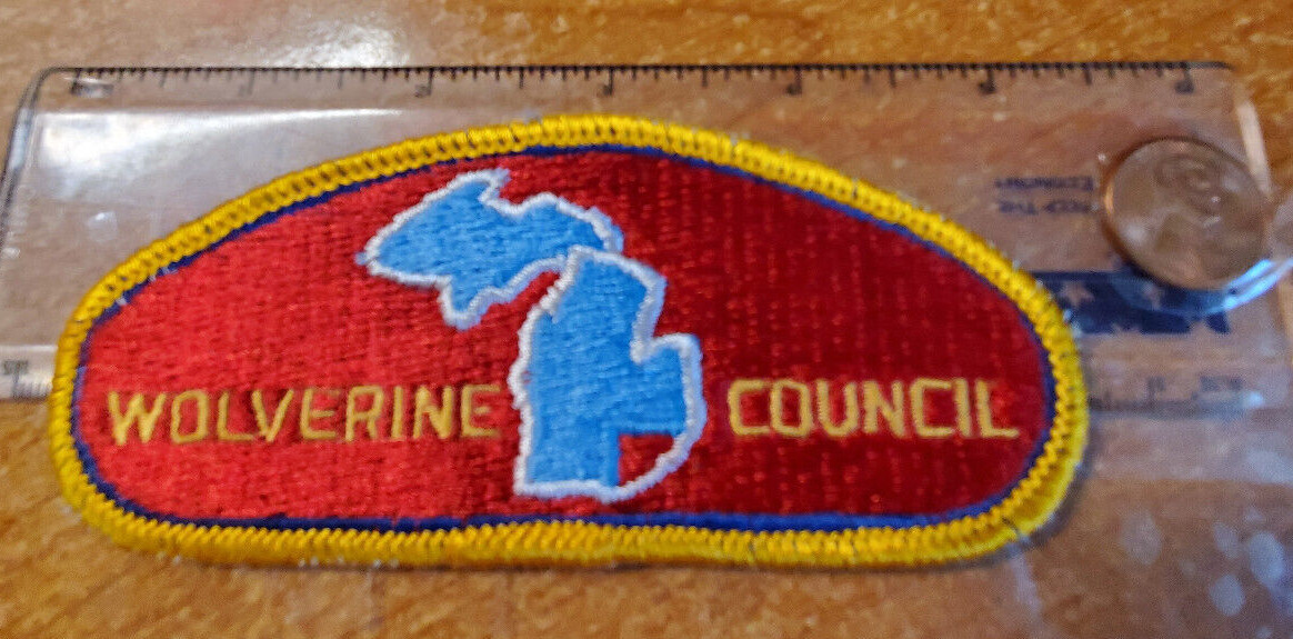 BSA Wolverine Council, MI CSP S-1 First issue plastic backing, (pp) | eBay