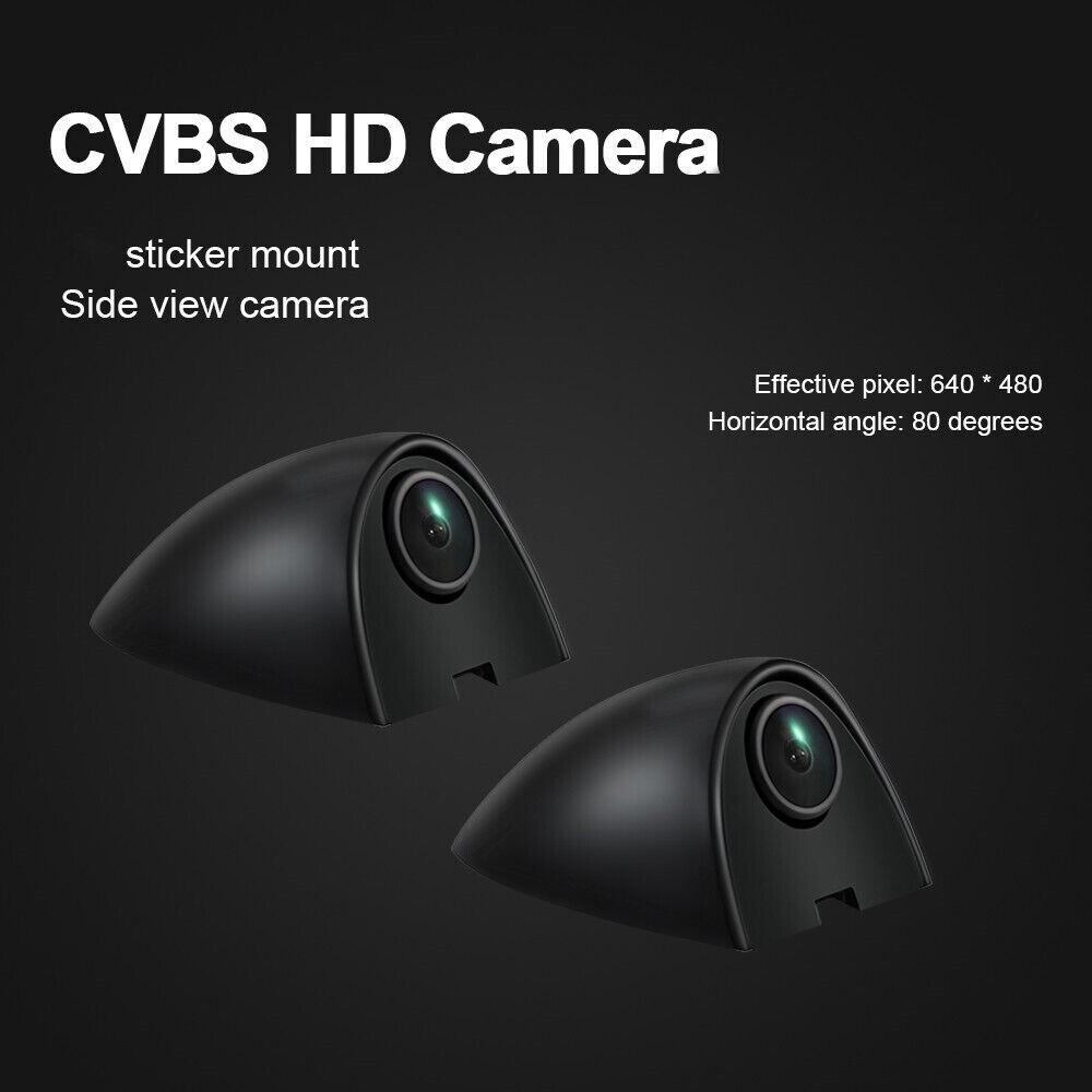 Pair Car Left and Right Side View Camera Blind Spot Parking Aid Camera ...